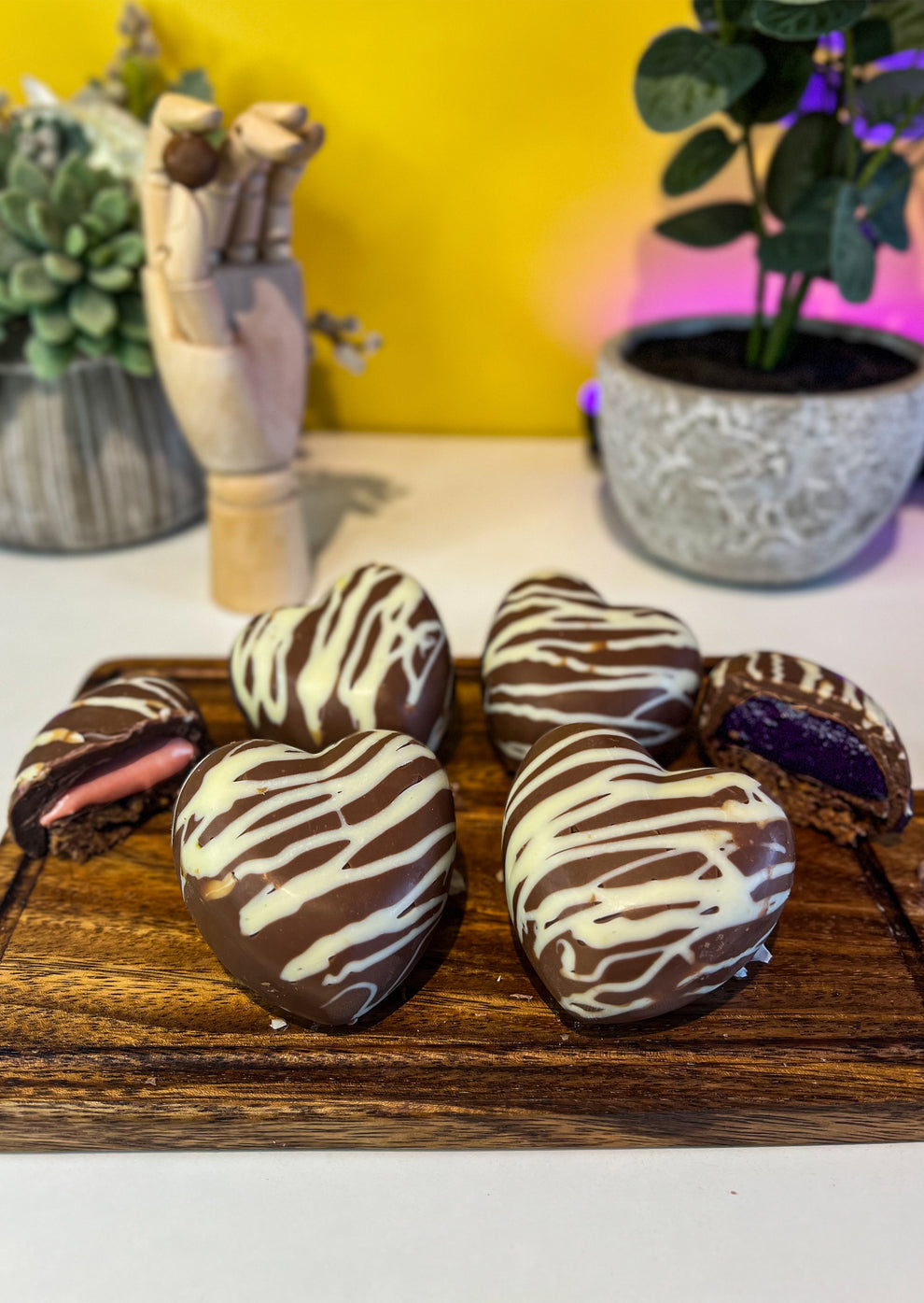 Gourmet Berry And Tropical Chocolate Heart Set – RD House of Chocolate